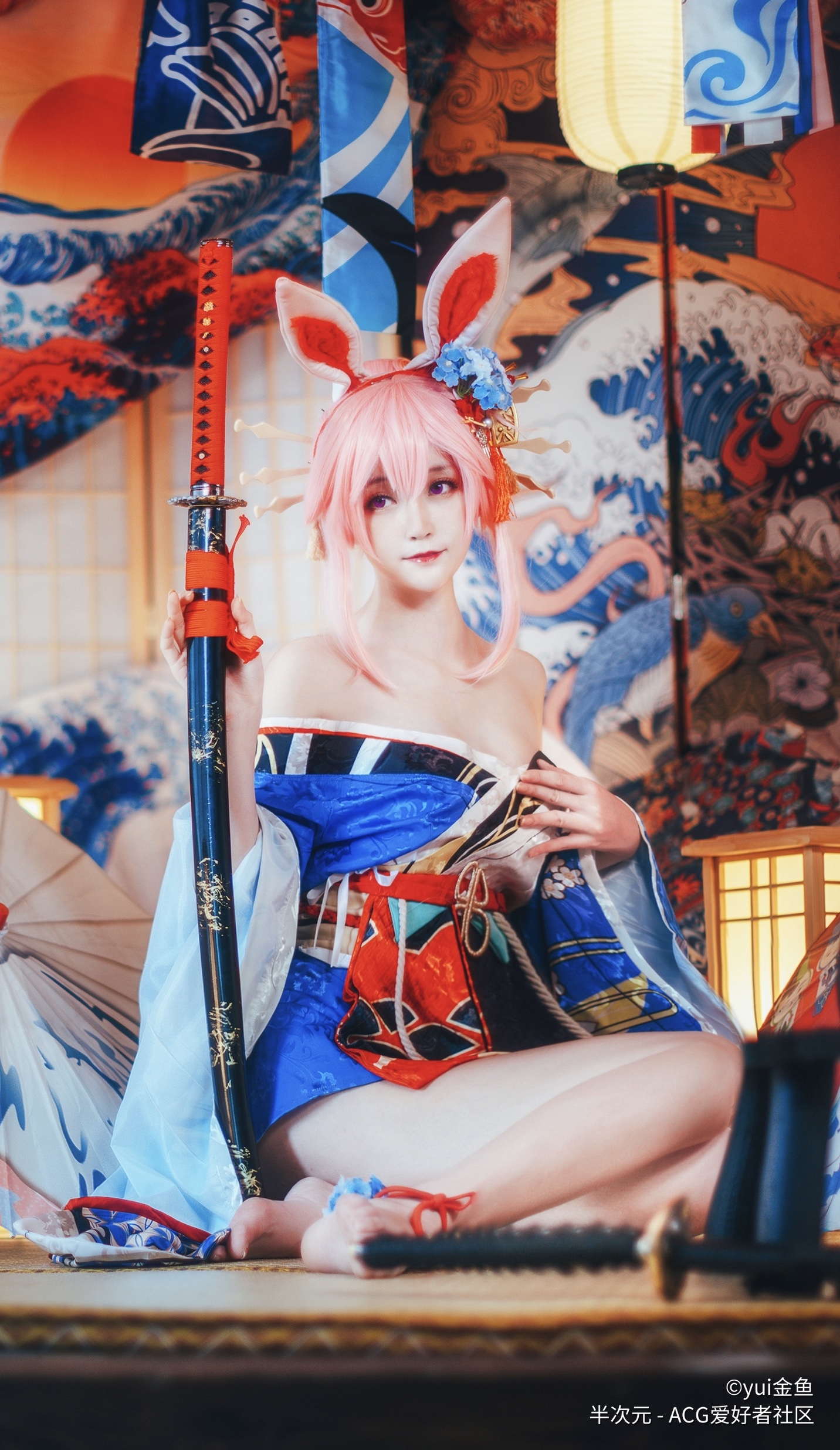 yui金鱼·cosplay写真图标鉴赏（26套） – 艺无限摄影